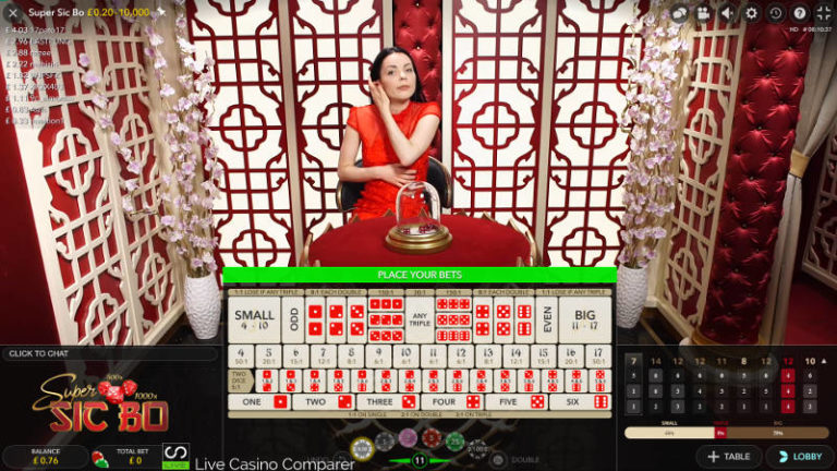 Super Sic Bo Strategy, Odds, RTP and How to Play to Win