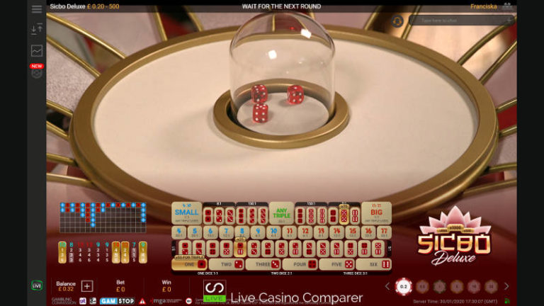 Sic Bo Deluxe Review and Playing Strategy | Live Casino Comparer