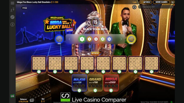 Mega Fire Blaze Lucky Ball Review, Strategy and How to Play