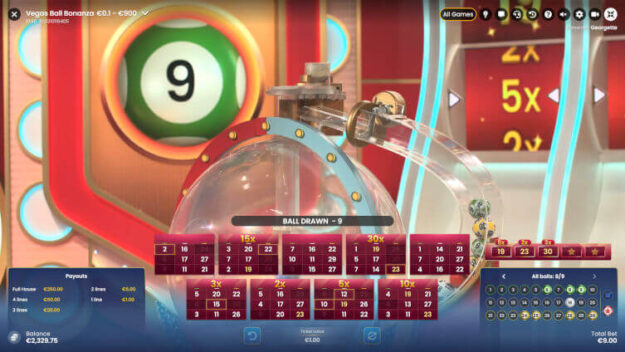 Vegas Ball Bonanza Review, Strategy and How To Play Guide